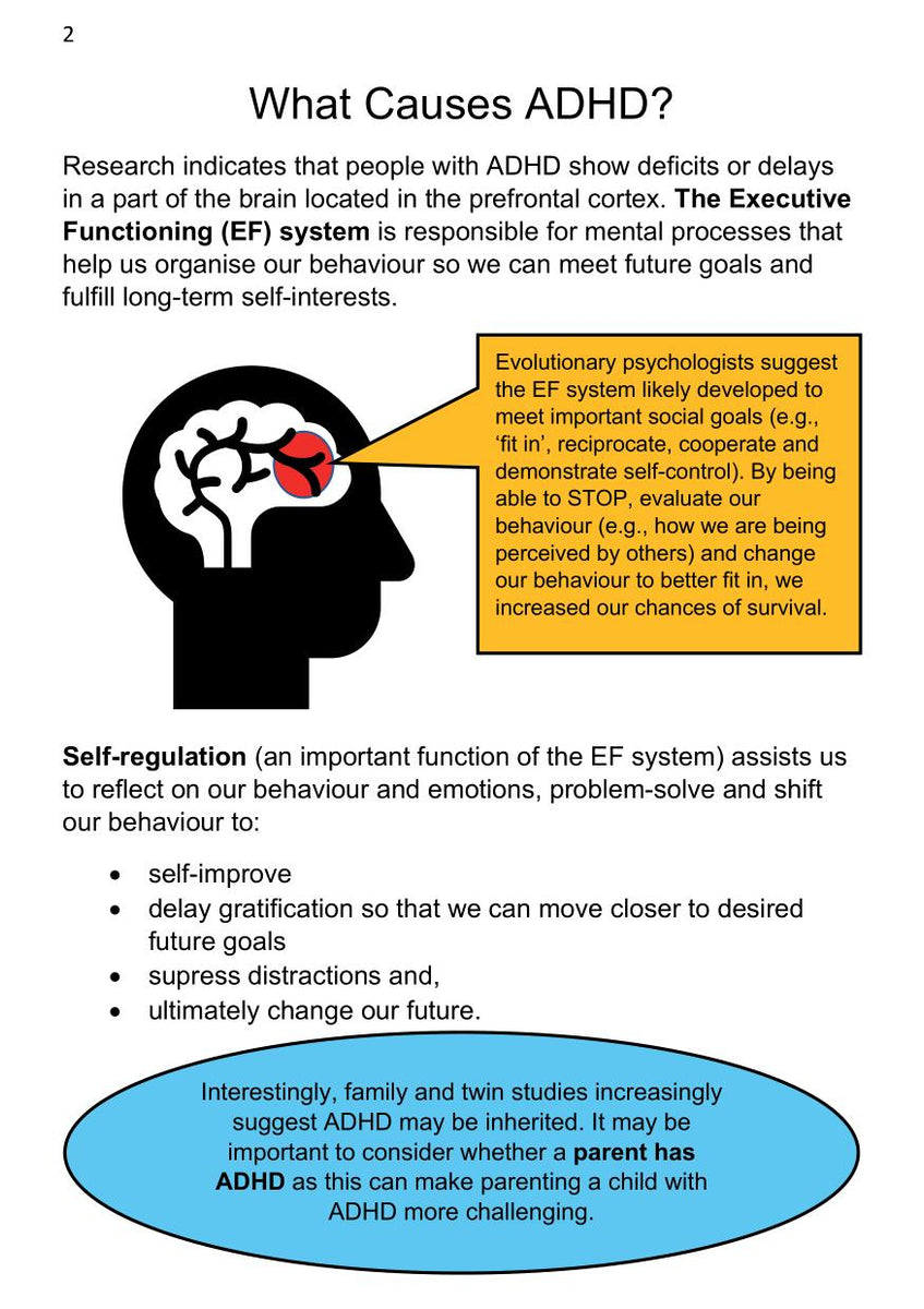 The ADHD Kit Part 1 Page 4 | Based on clinically validated interventions.