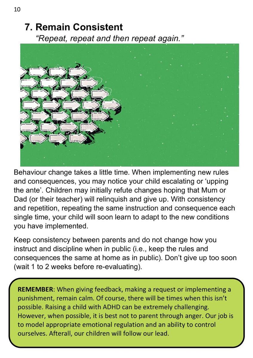 The ADHD Kit Part 2 Page 20 | Based on clinically validated interventions.