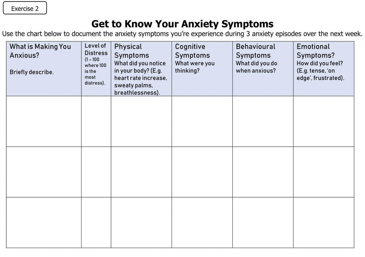 The Anxiety Tool Kit Page 45 | Based on clinically validated interventions.