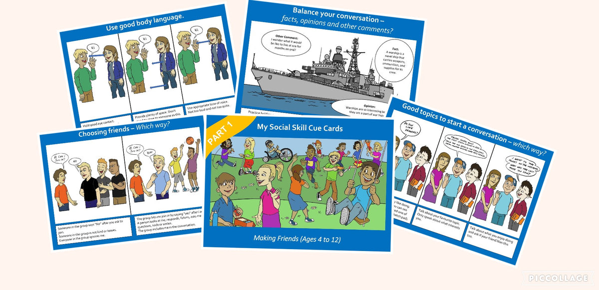 Social Skills Bundle- Part 1, 2 and 3 | Based on clinically validated ...