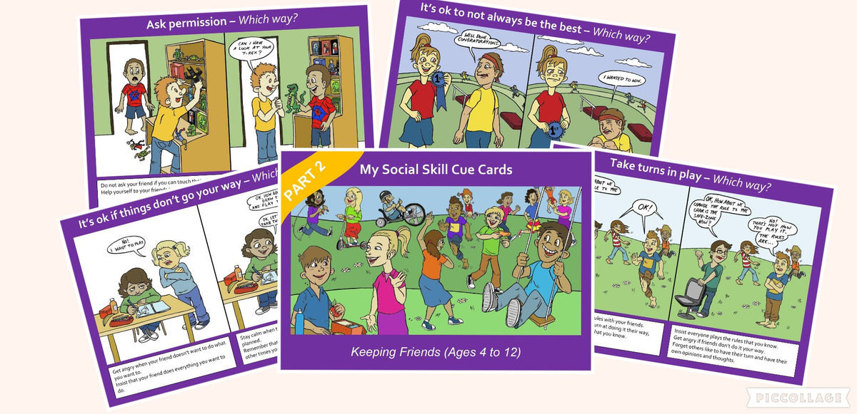 Social Skills Bundle- Part 1, 2 and 3 | Based on clinically validated ...