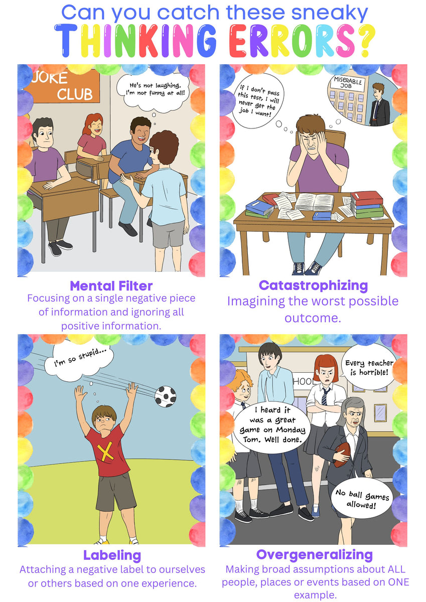 Child CBT/Coping Strategies/Calming Corner PDF Downloads | Based on ...