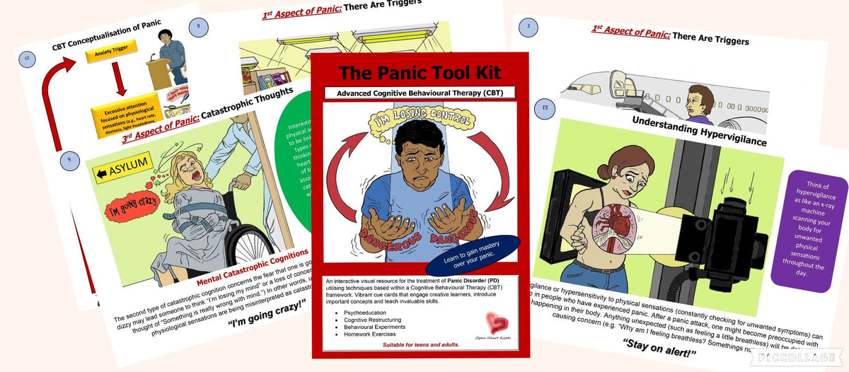 The Panic Disorder Tool Kit - Instant PDF Download | Based on ...