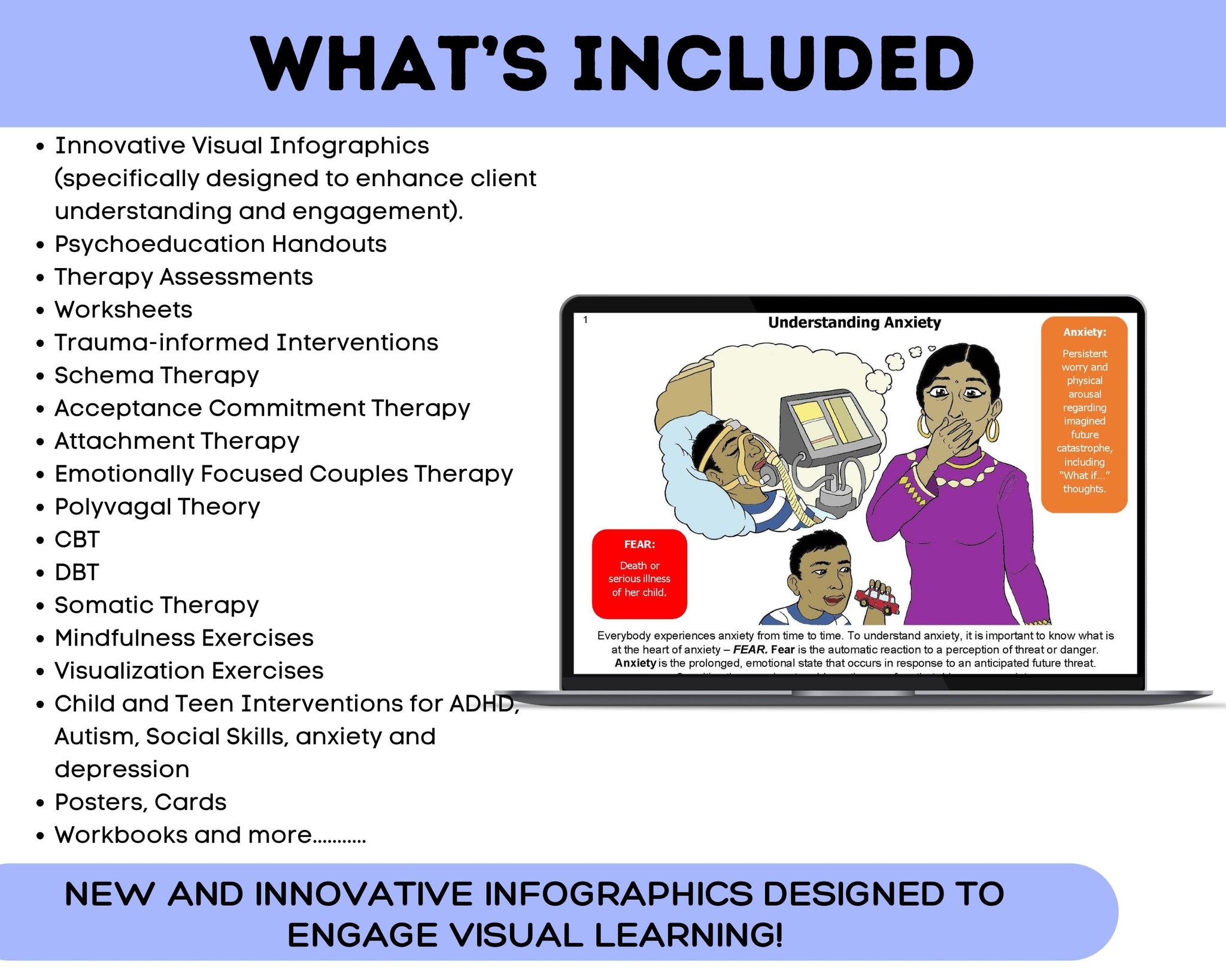WHOLE SHOP THERAPY HANDOUT BUNDLE | Based on clinically validated ...