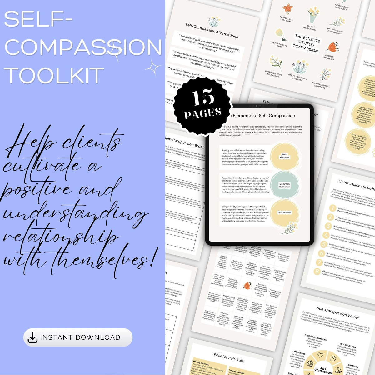 Self-Compassion Toolkit | Based on clinically validated interventions.