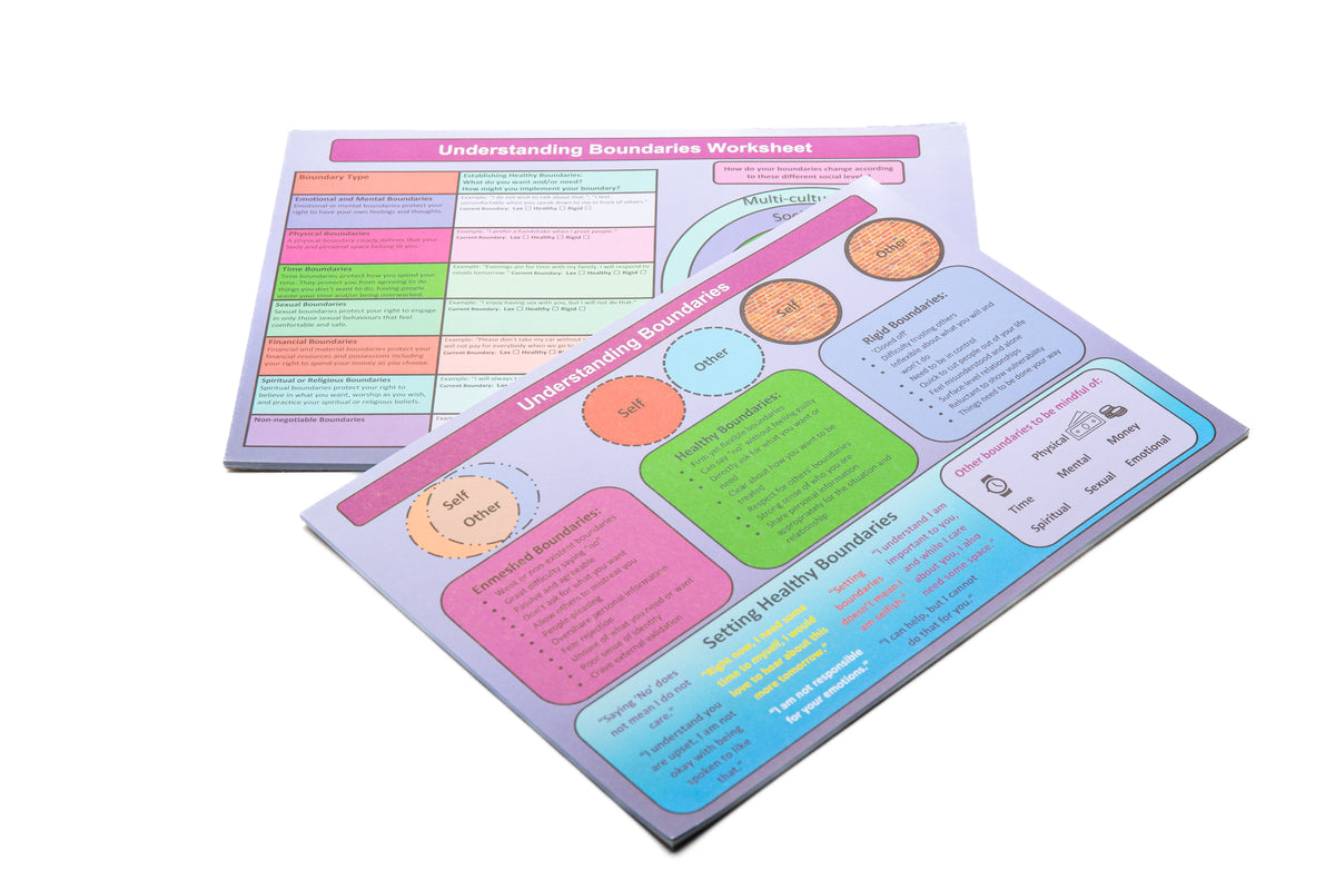 Boundary Handout Bundle | Based on clinically validated interventions.