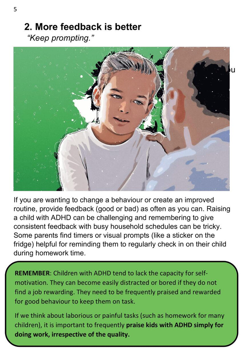 The ADHD Kit Part 2 Page 10 | Based on clinically validated interventions.