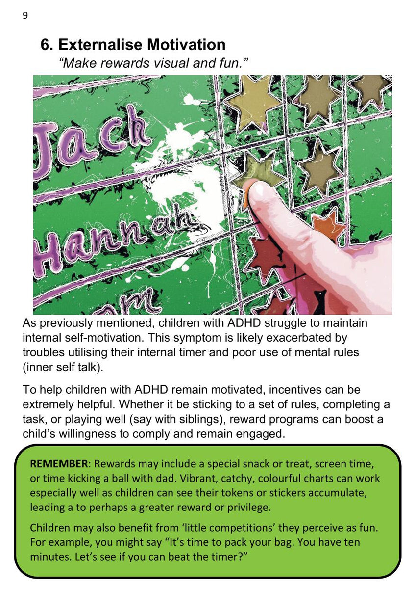 The ADHD Kit Part 2 Page 18 | Based on clinically validated interventions.