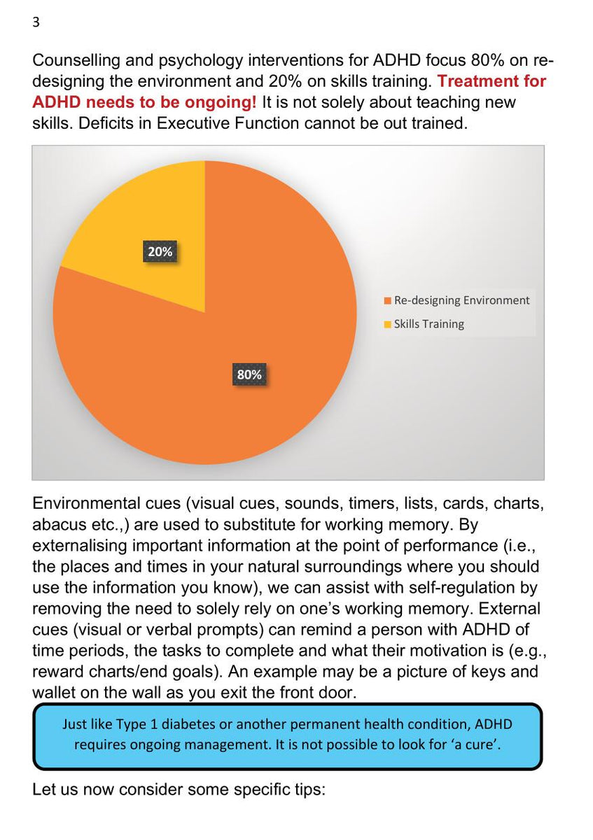 The ADHD Kit Part 2 Page 6 | Based on clinically validated interventions.