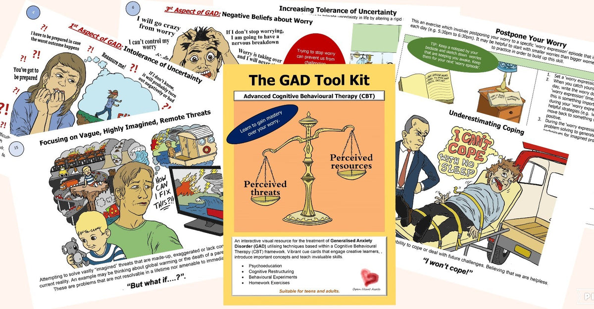 ONLINE RESOURCE: Generalised Anxiety Disorder Tool Kit | Based on ...