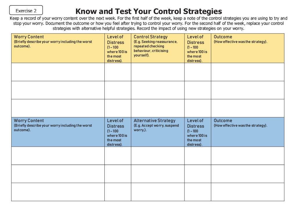 GAD Tool Kit Page 58 | Based on clinically validated interventions.