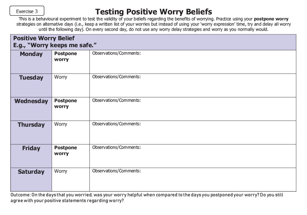 GAD Tool Kit Page 60 | Based on clinically validated interventions.