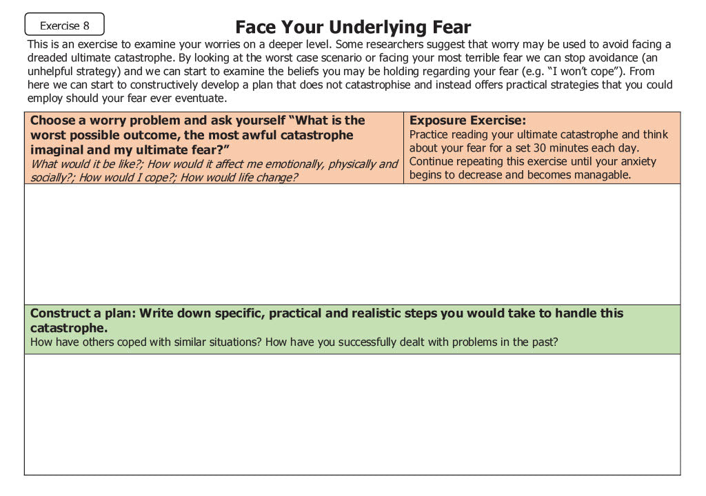 GAD Tool Kit Page 70 | Based on clinically validated interventions.
